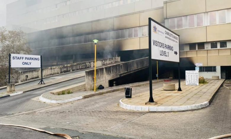 Several patients transferred to Tshwane hospital following a fire at a ...