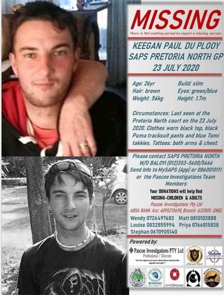 Keegan still missing for almost a year | Rekord