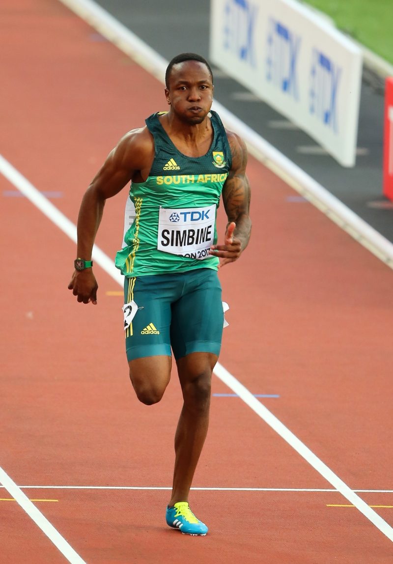 Akani Simbine shows he is ready for Olympic Games with new African ...