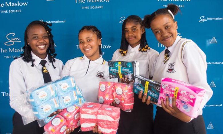 Thousands of sanitary products donated to local high school | Rekord