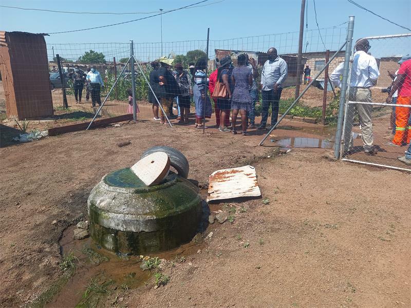 'We have to use a pit toilet,' RDP housing beneficiary tells delegation ...