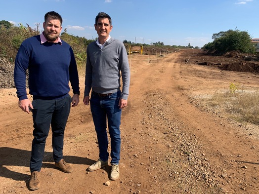 Lenchen Road extension project expected to be finished January next ...