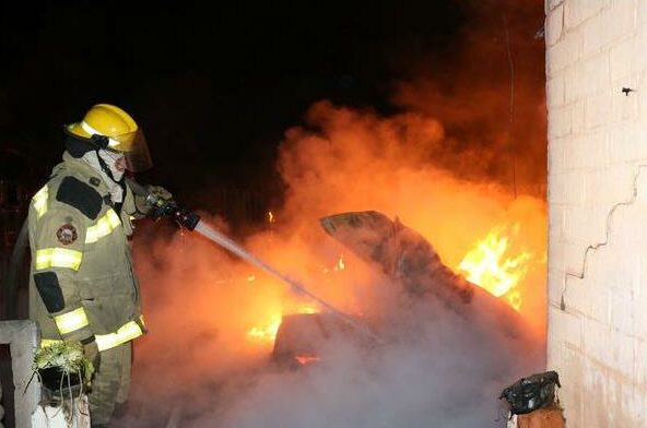 Man critical, two cars gutted as generator explodes in Moreletapark ...