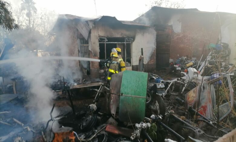 Fire in Valhalla causes damage to vehicles and municipal infrastructure ...