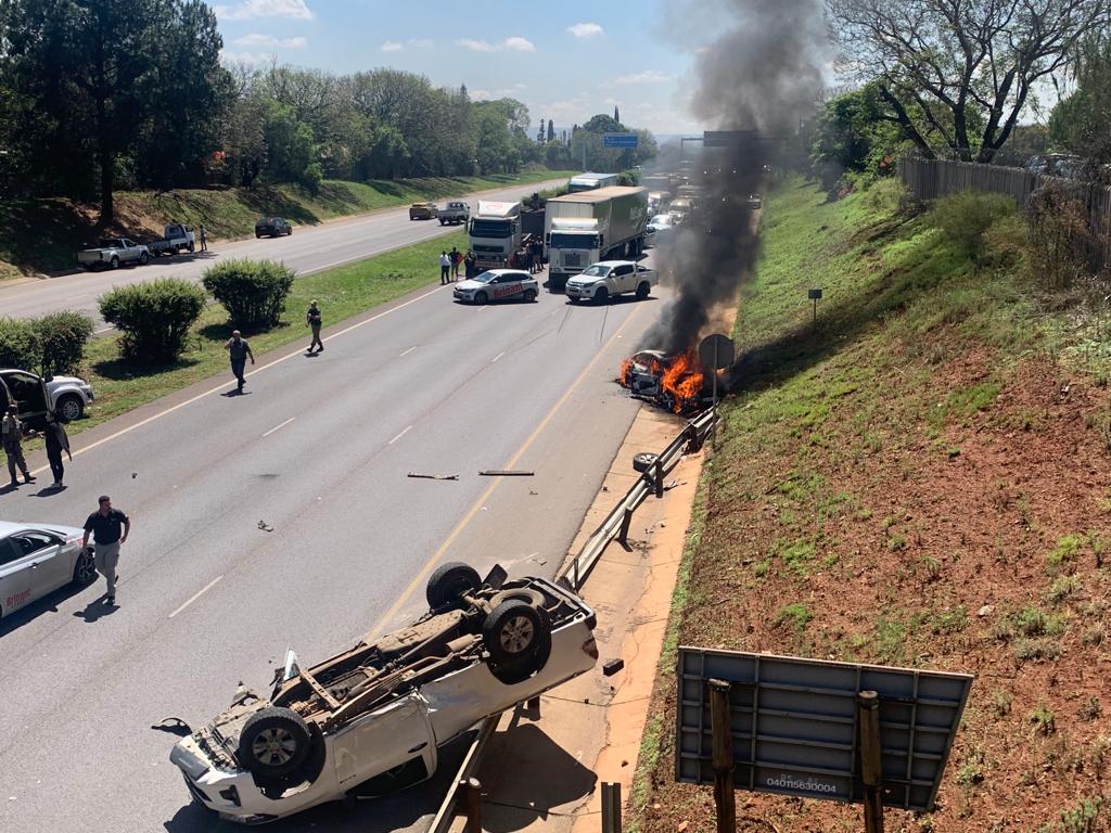 NEWSFLASH: N4 highway closed following Pretoria cash-in-transit heist ...