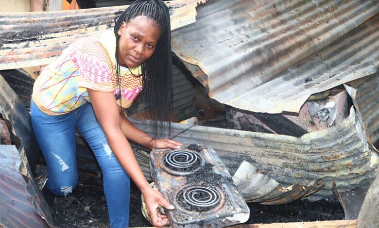 Woman loses everything in Salvokop shack fire | Rekord
