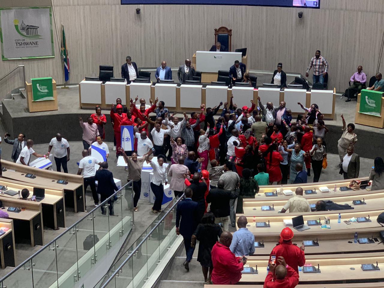 BREAKING NEWS: Makwarela announced as Tshwane mayor in a twist of ...