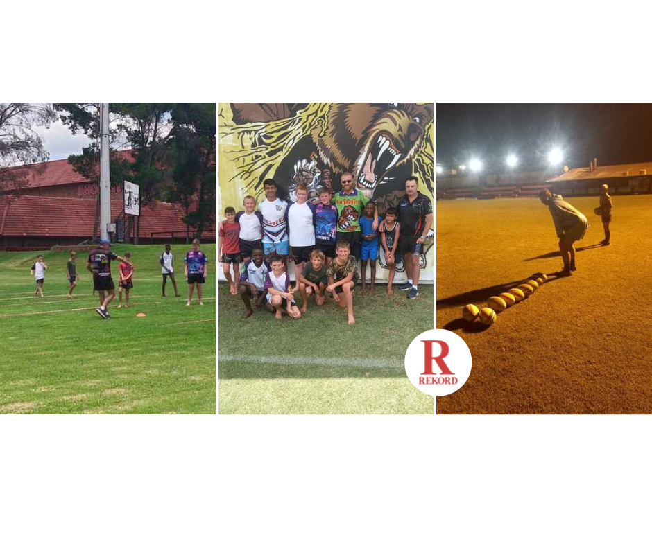 Local man takes on world record rugby coaching session | Rekord