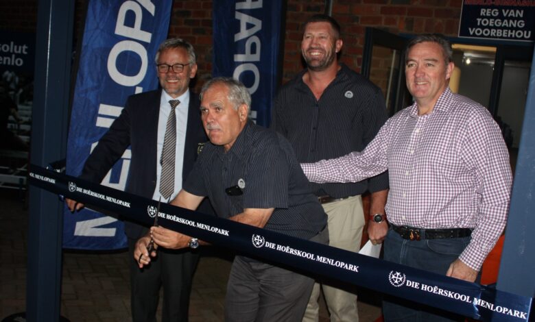 Hoërskool Menlopark se nuwe gimnasium kry revolusionêre toerusting | Rekord