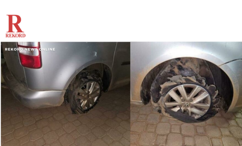 Photos of latest tyre spiking incident spark fears | Rekord
