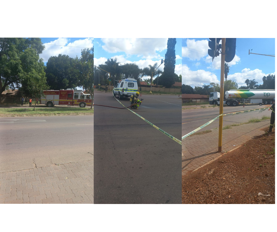 Tshwane EMS conducts mock exercise with BP fuel tanker in Pretoria | Rekord