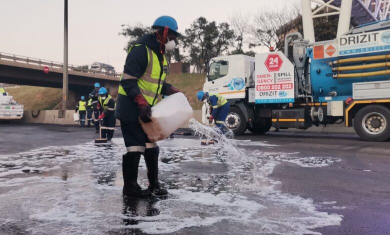 N1 still closed after a multi-truck accident - clean up in progress ...