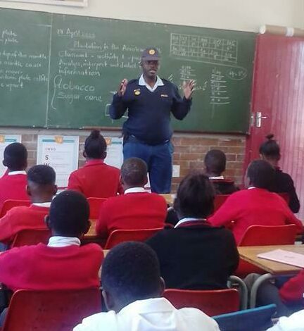 Laudium police encourage Itireleng community to break silence on GBV ...