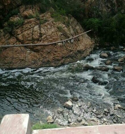 Wonderboompoort waterfall on its way back | Rekord