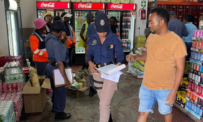 Metro, police seize expired food in Temba spaza shop raids | Rekord