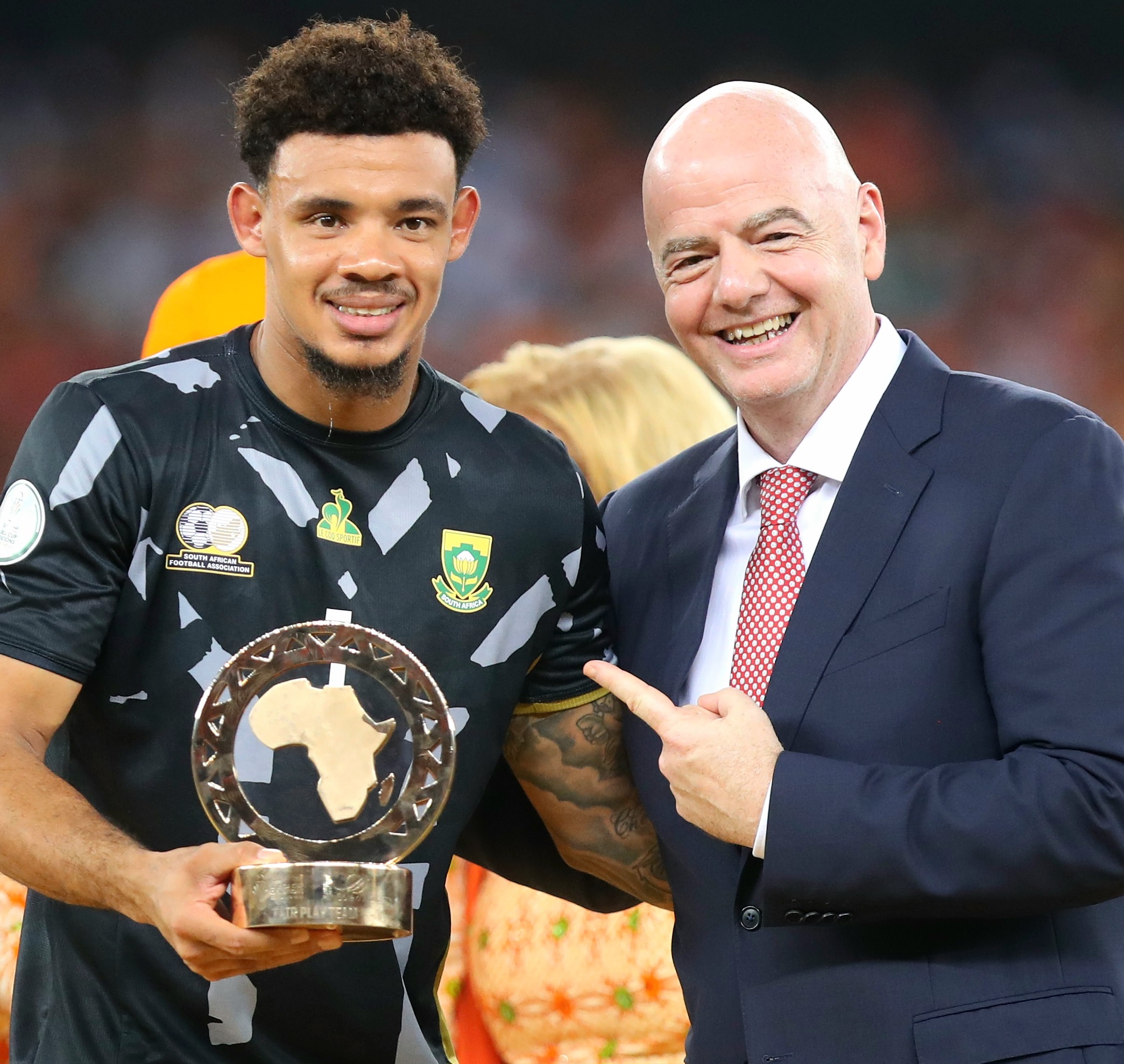 Local star goalkeeper gets prestigious accolade at Afcon | Rekord
