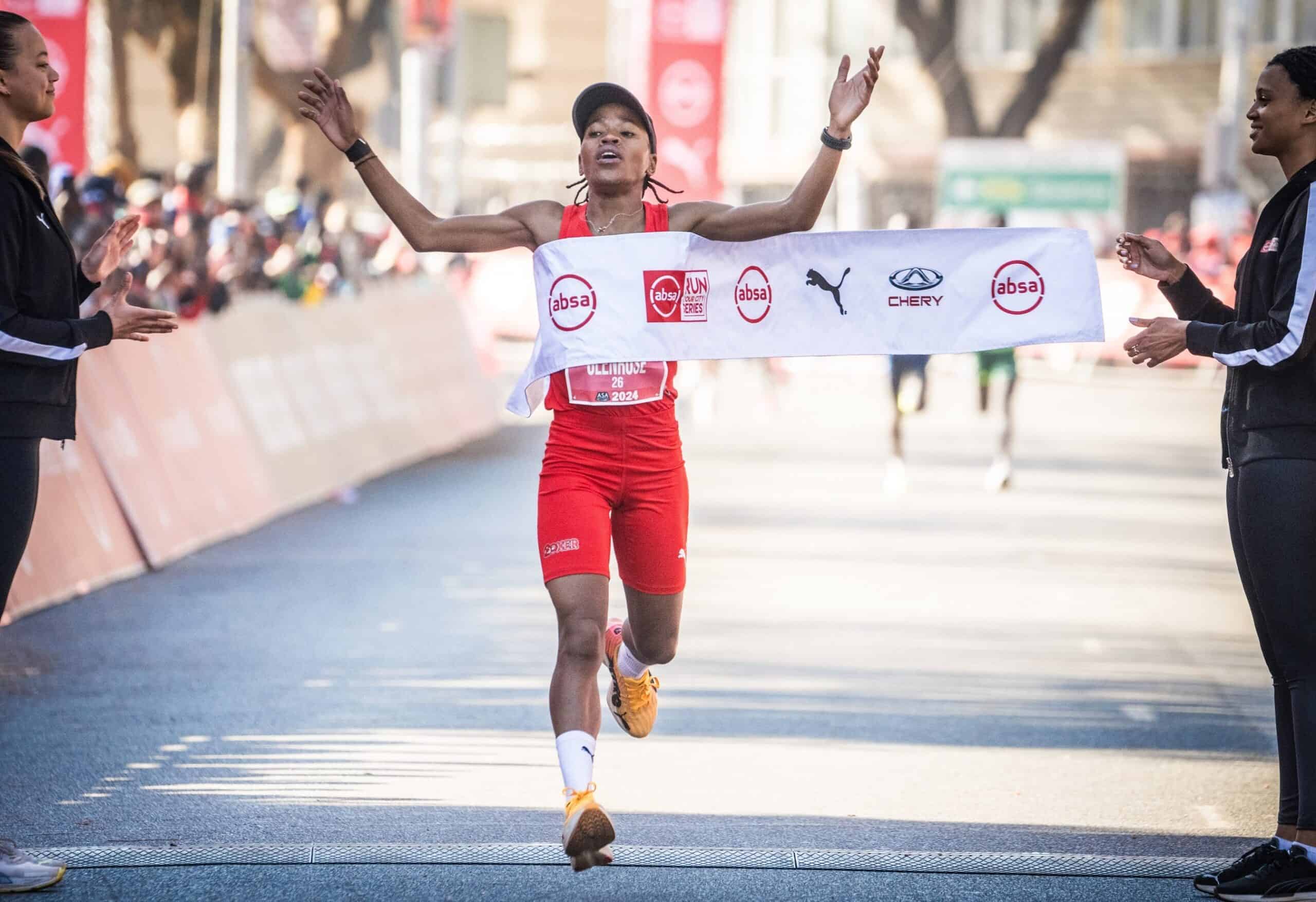 Course records for Xaba and Mofolo in Absa Run Your City Tshwane 10K ...