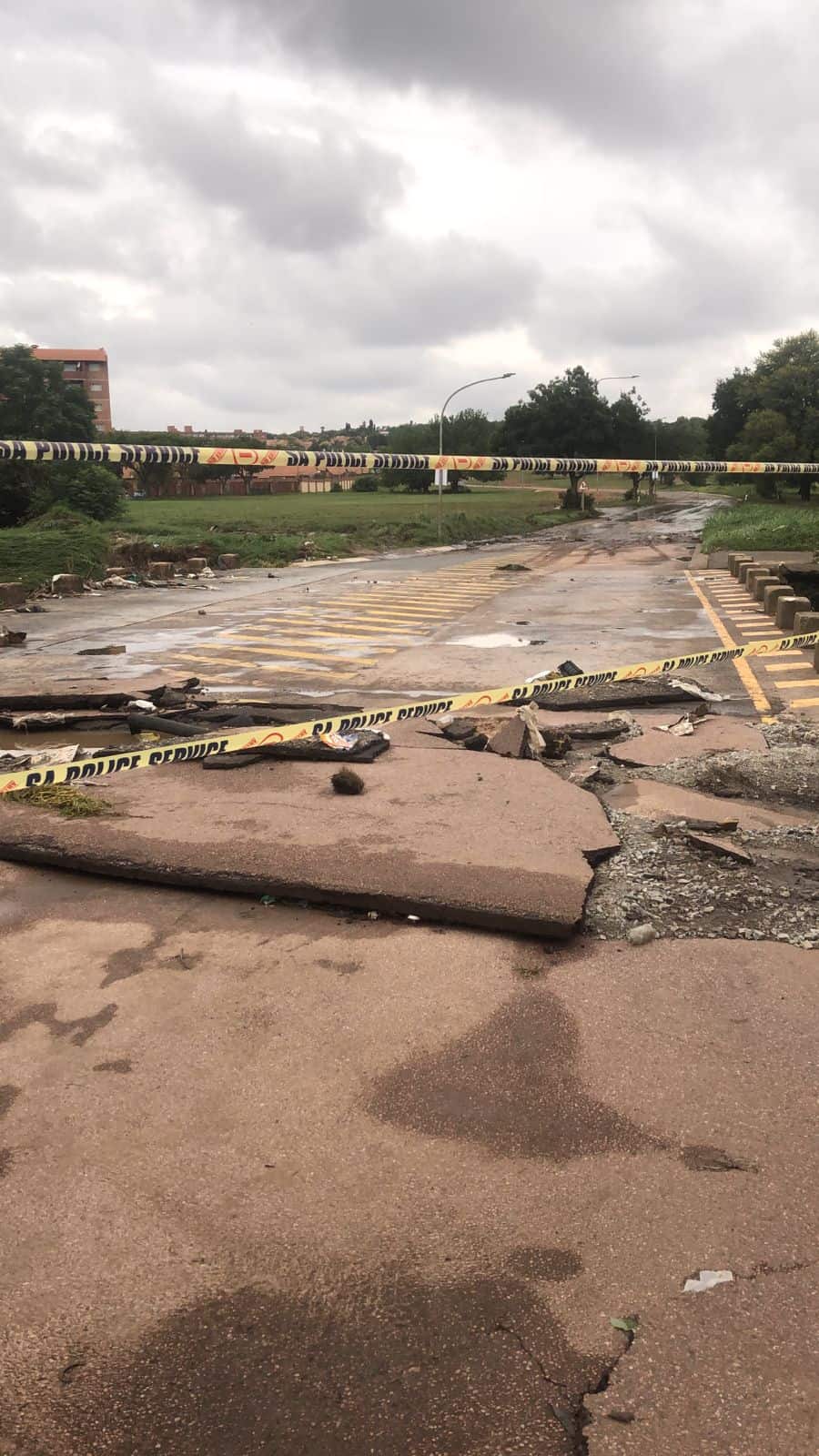 Centurion intersection hit with heavy flooding resulting in ...