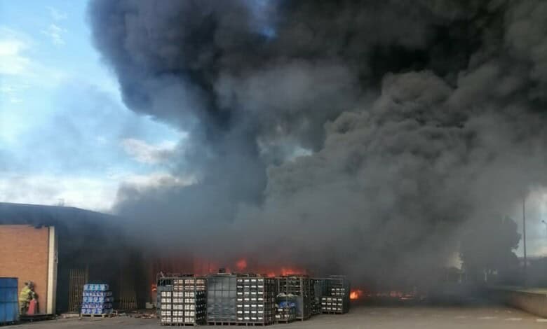 Pretoria firefighter injured in fire at local brewery | Rekord