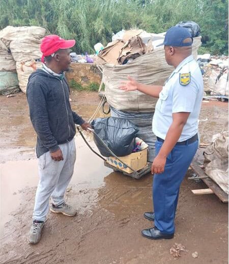 Police focus on road safety for trolley pushers on R101 | Rekord