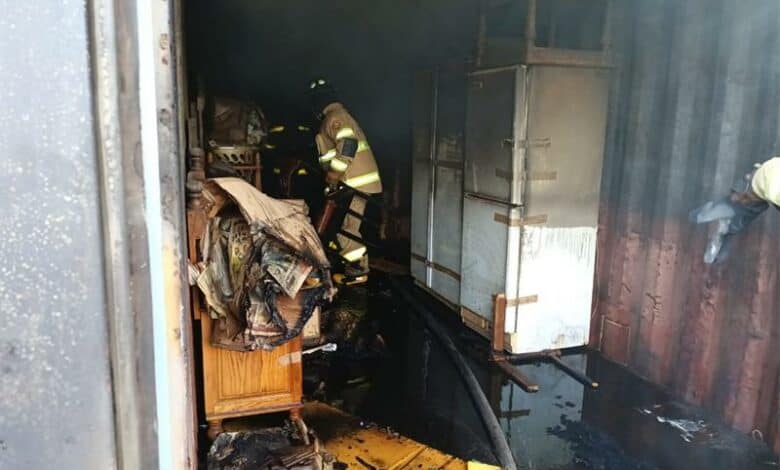 Sinoville firefighters warn of dangerous items hidden in storage units ...