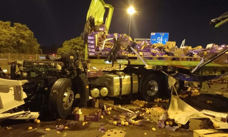 All lanes reopened on N1 South after early morning truck crash | Rekord