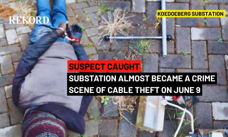 Cable theft attempt at Koedoeberg Substation thwarted, suspect in ...