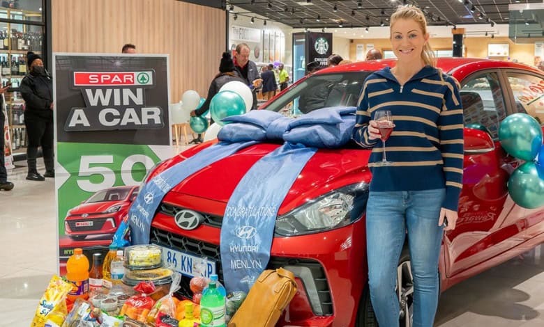 Local SPAR Win A Car winner drives off in style | Rekord