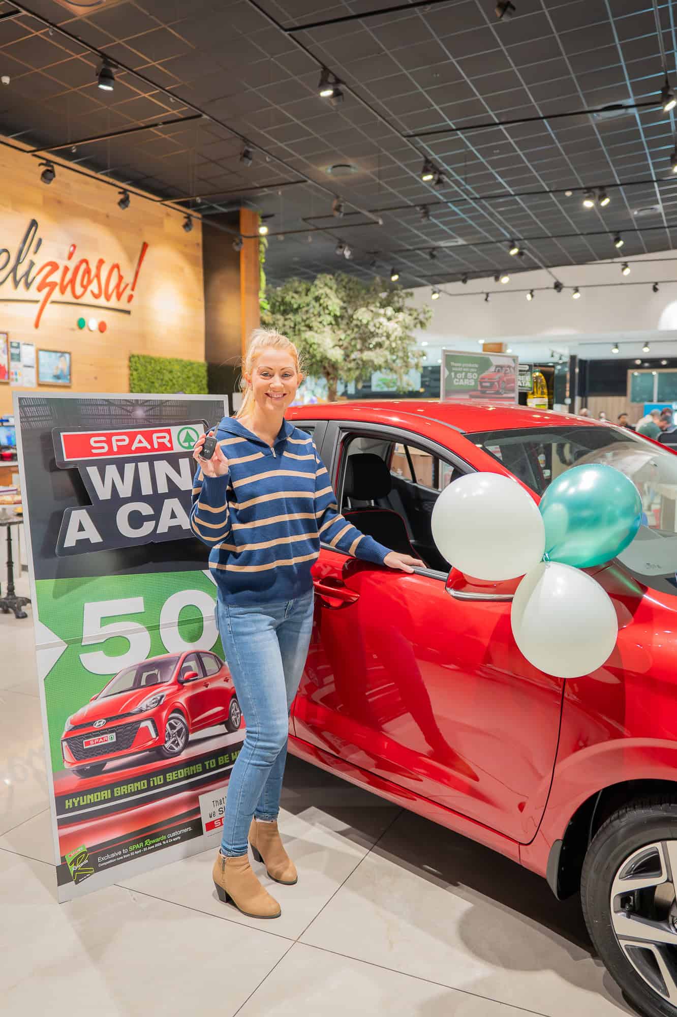 Local SPAR Win A Car winner drives off in style | Rekord