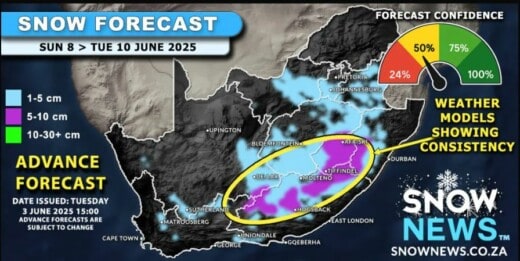 Snow expected in Gauteng next week | Rekord