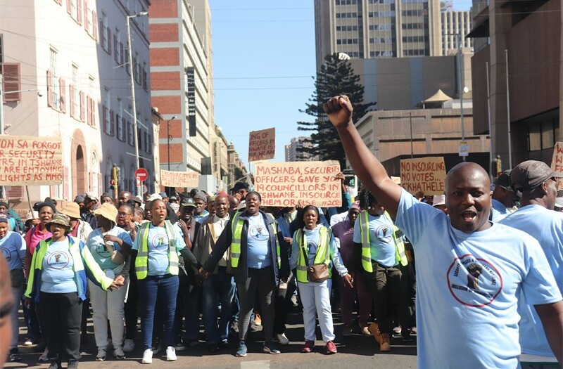 Security guards march for fair treatment | Rekord