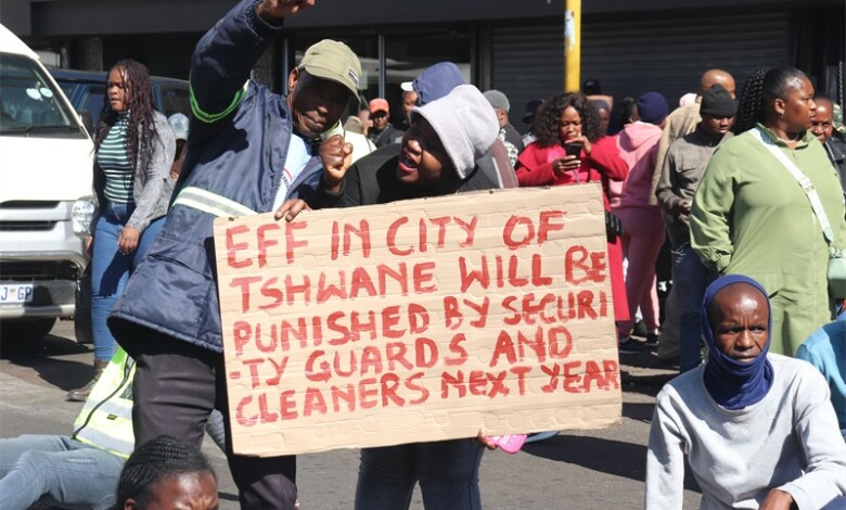 Security guards march for fair treatment | Rekord