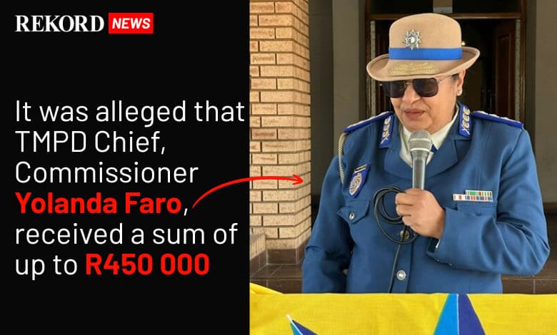 Metro police chief under scrutiny over undeclared funds | Rekord