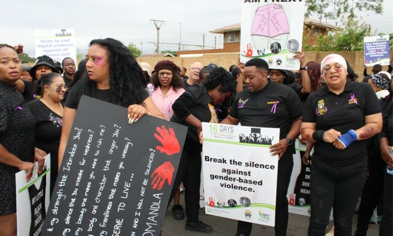 March calls for end to gender-based violence this festive season | Rekord
