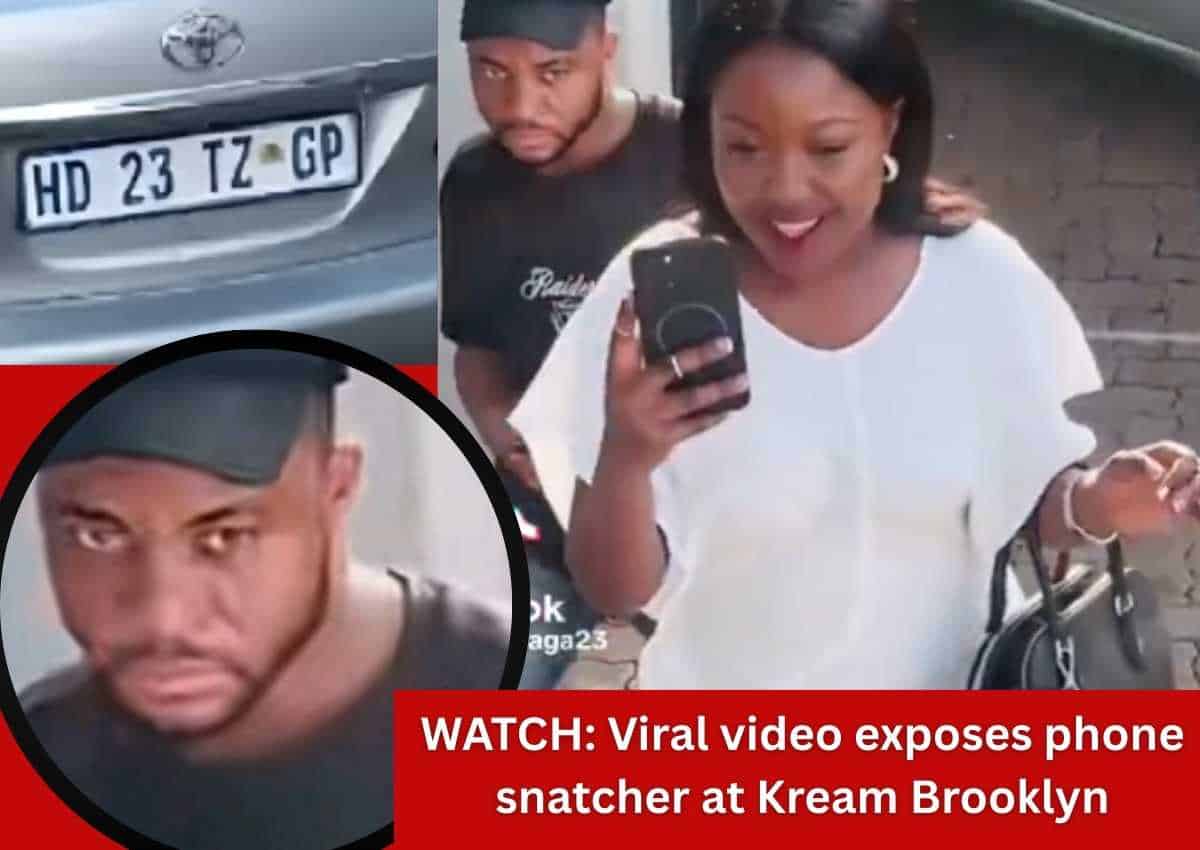WATCH: Viral video exposes phone snatcher at Kream Brooklyn | Rekord