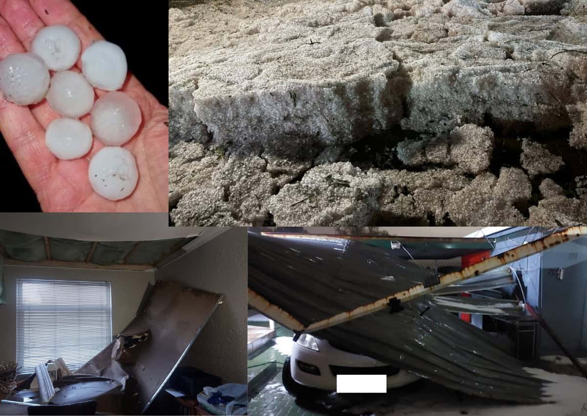 WATCH: Severe hail storm hits Pretoria causing havoc and destruction ...