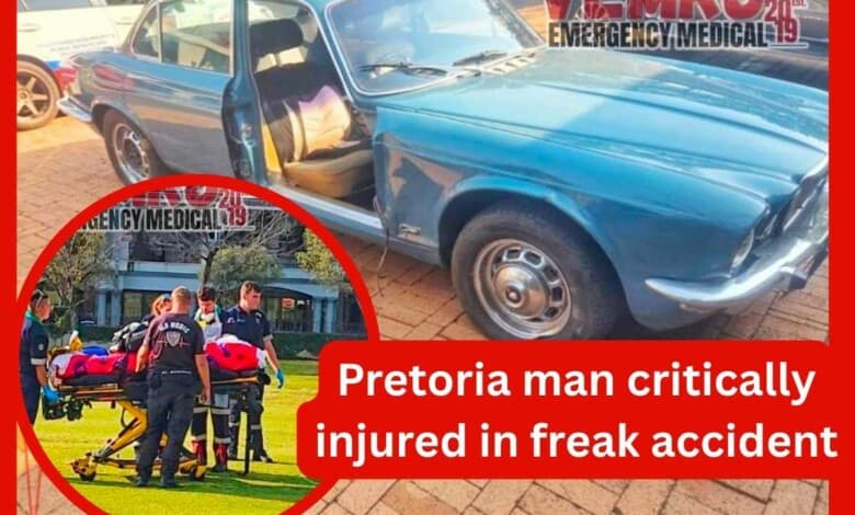 Pretoria man critically injured in freak accident | Rekord