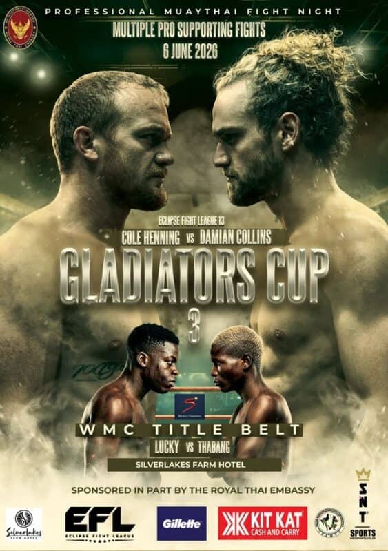 Pretoria fighters clash in title battle at EFL's Gladiators Cup ...