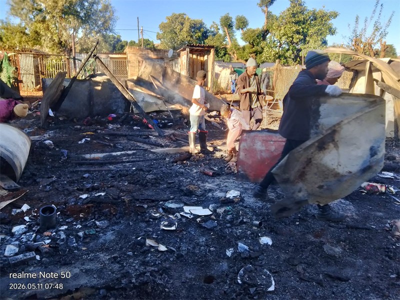 Family left homeless after devastating shack fire in Atteridgeville ...
