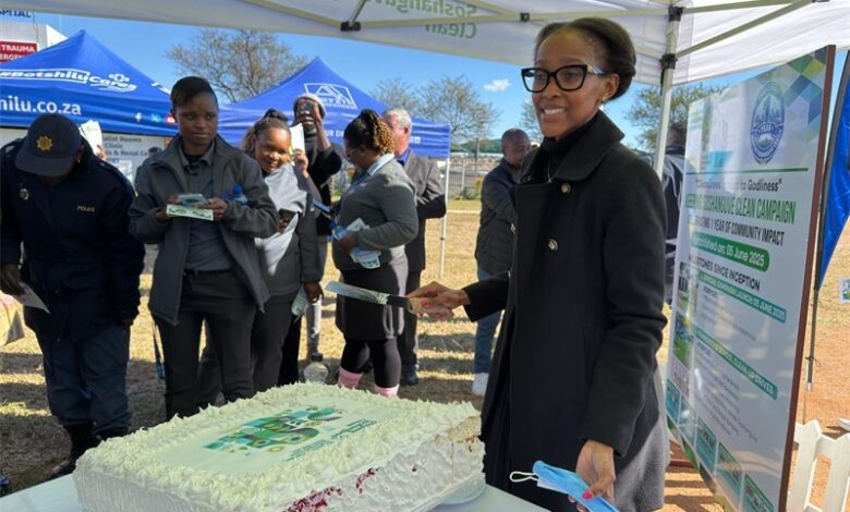 Cleaning campaign celebrates one year of community impact in Soshanguve ...