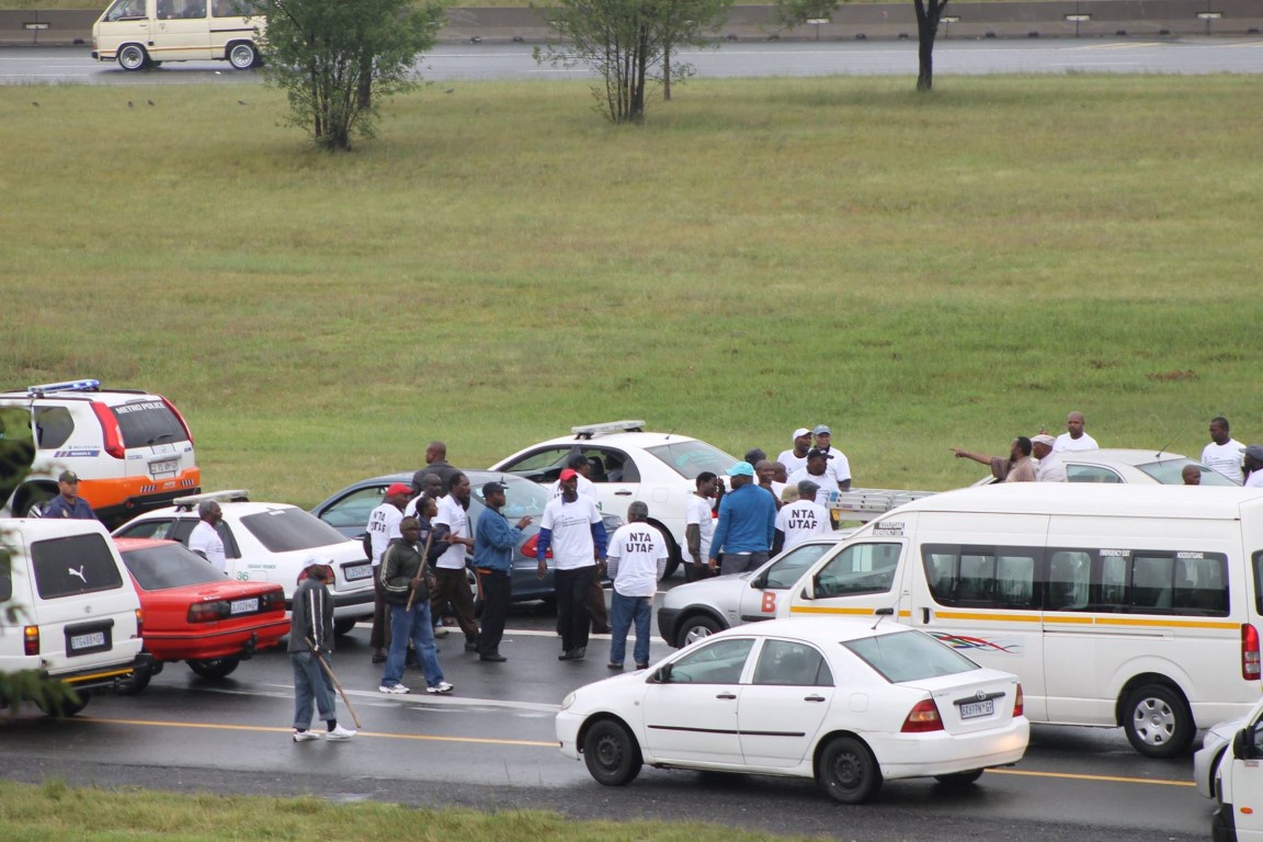 Violence and intimidation during taxi strike | Randburg Sun