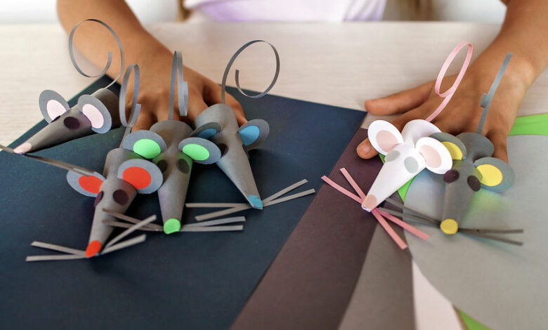 How to make paper mice finger puppets | Randburg Sun