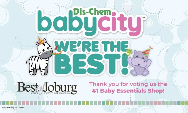 Dis-Chem Baby City says Thank You! We’re Grateful for Your Vote and ...