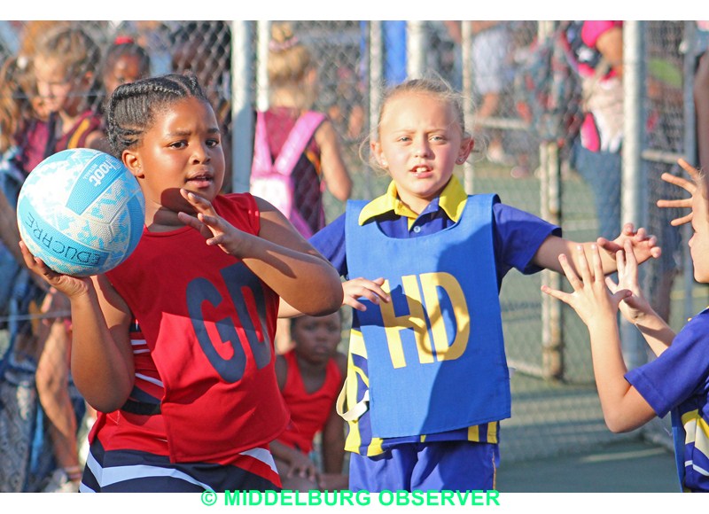 FOTO'S: Mini Netbal by Laerskool CR Swart | Middelburg Observer
