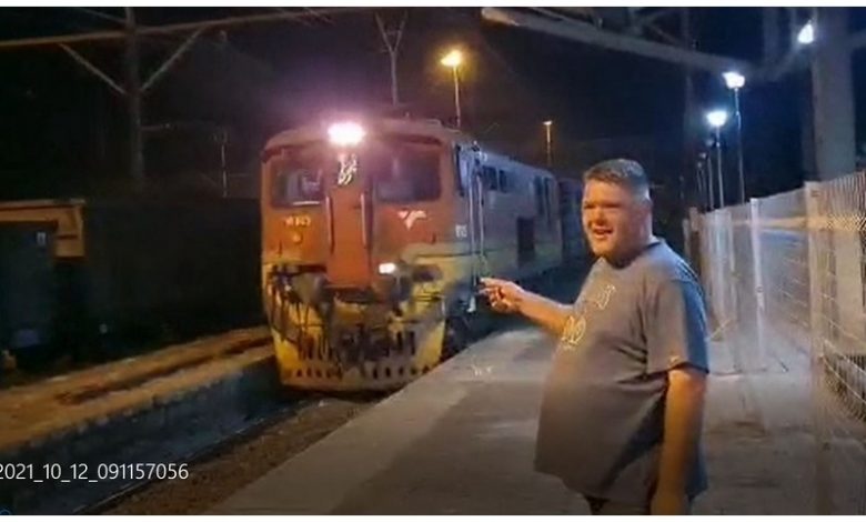 Luukse trein gaan by Stasiefees stop | Middelburg Observer