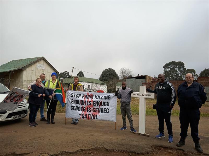 Aktivis teen plaasmoorde stap deur Mpumalanga | Middelburg Observer