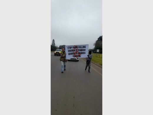 Aktivis teen plaasmoorde stap deur Mpumalanga | Middelburg Observer
