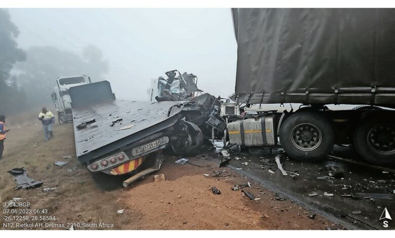 Motorists urged to avoid N12 due to another horror crash | Middelburg ...