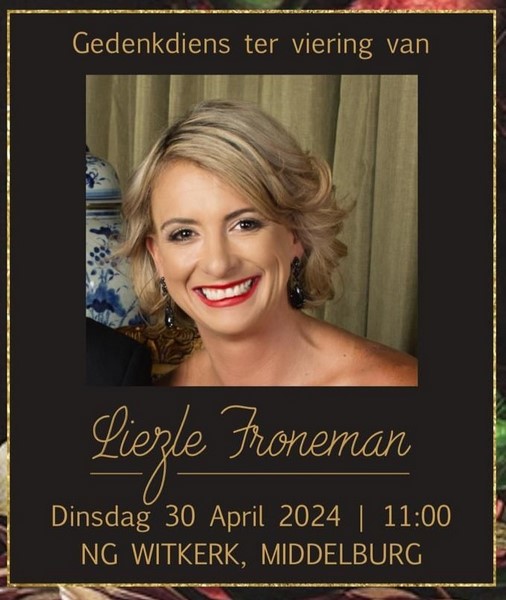 Liezle se aansteeklike lag sal altyd onthou word | Middelburg Observer