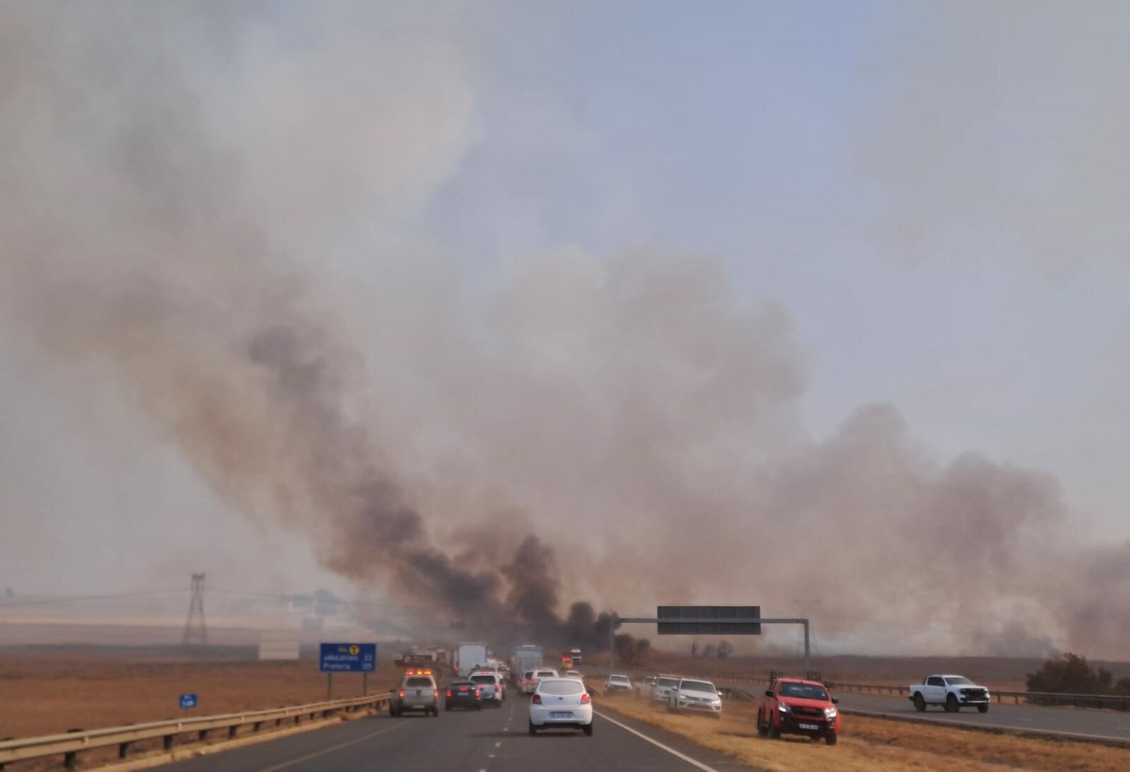 N4 now open, but smoke is covering R555 | Middelburg Observer